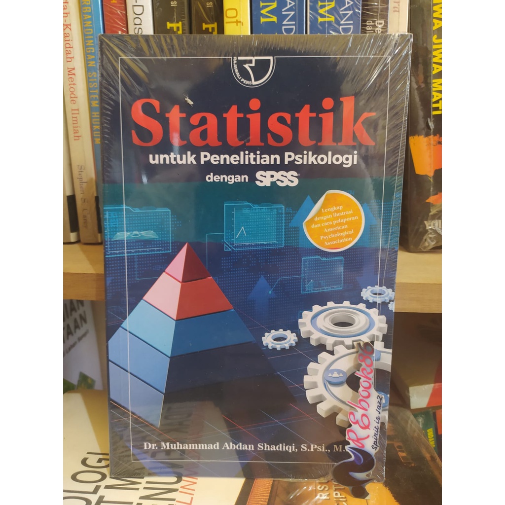 Jual Statistik untuk Penelitian Psikologi dengan SPSS - Dr. Muhammad ...