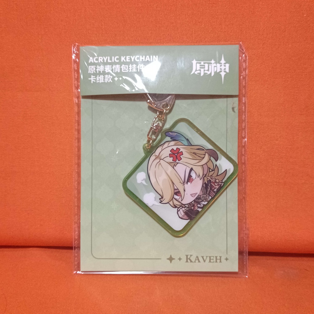 Jual Kaveh Emoticon Acrylic Key Chain 62mm - Genshin Impact | Shopee ...