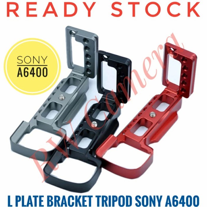 Jual L Plate Sony A6400 A6300 A6100 Quick Release Plat Tripod Shape ...