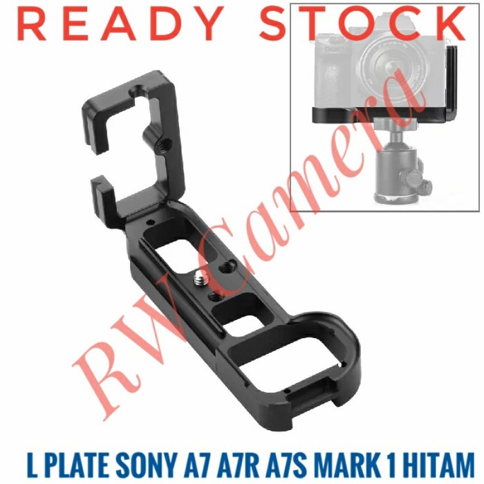 Jual L Plate Sony A7 A7R A7S Mark 1 Quick Release Plat Shape Tripod A71 ...
