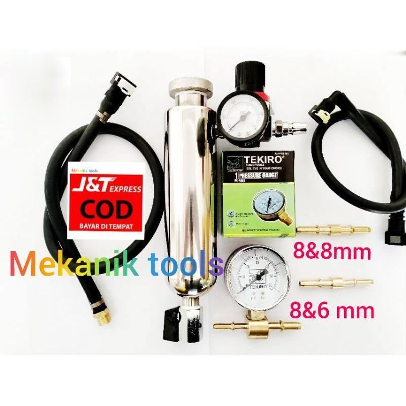 Jual TABUNG INFUS INJECTOR INJEKSI TESTER FUELPUMP UNIVERSAL TEKIRO ...