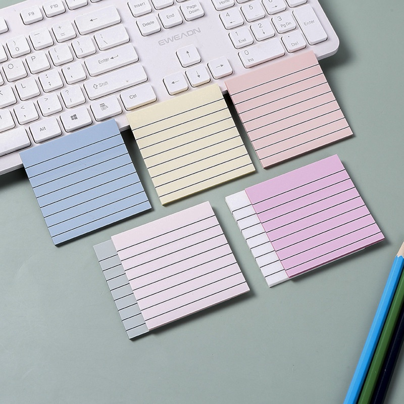 Jual Garis Horizontal Postit Note Learning Office Universal Postit Note ...