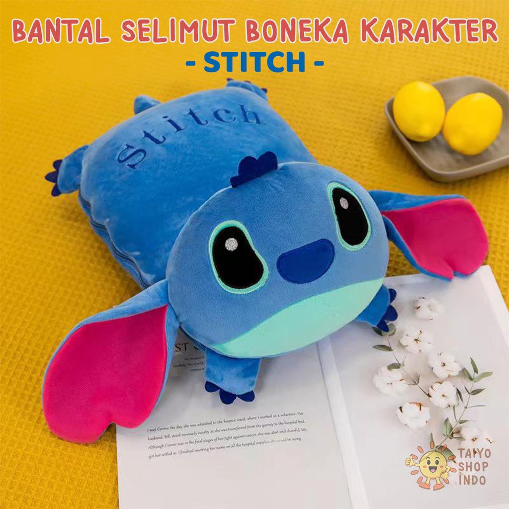Jual TAIYO Balmut Bantal Selimut 2 in 1 Boneka Karakter Animal Bahan ...