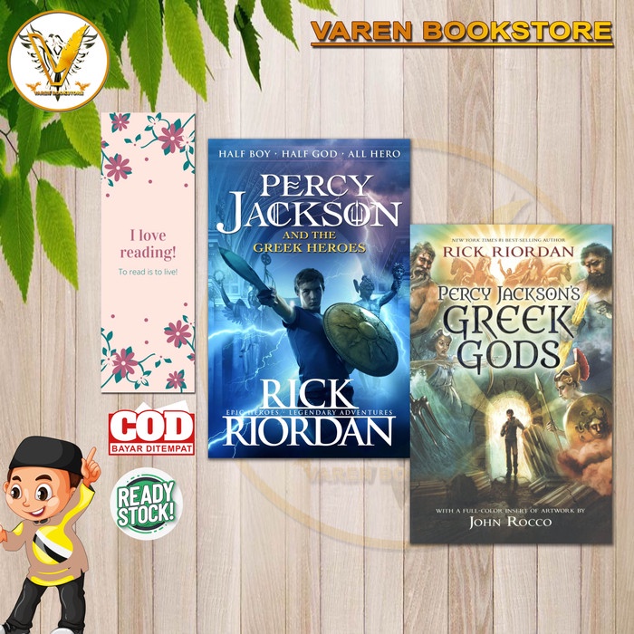 Jual Percy Jackson's Greek Gods - and the Greek Heroes by Rick Riordan ...