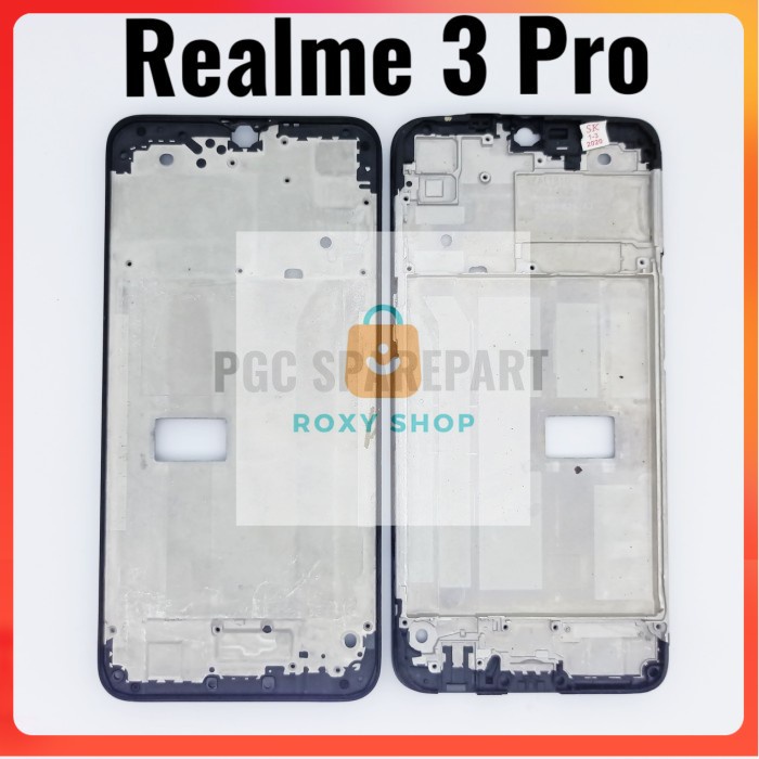 Jual Frame Realme 3 Pro Bezzel Tulang tengah dudukan LCD | Shopee Indonesia