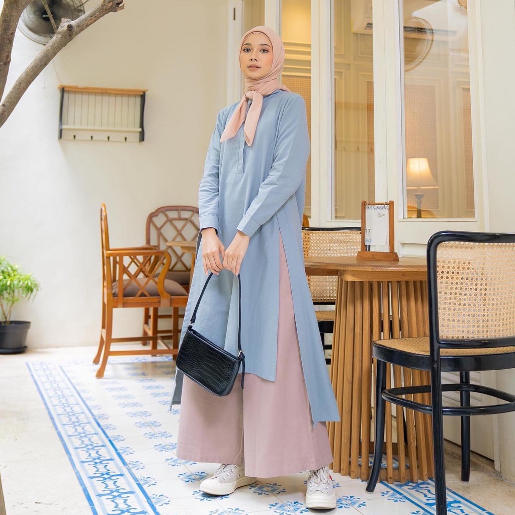 Jual PANTS HAZEL / CELANA MUSLIMAH / KULOT WANITA MUSLIM | Shopee Indonesia