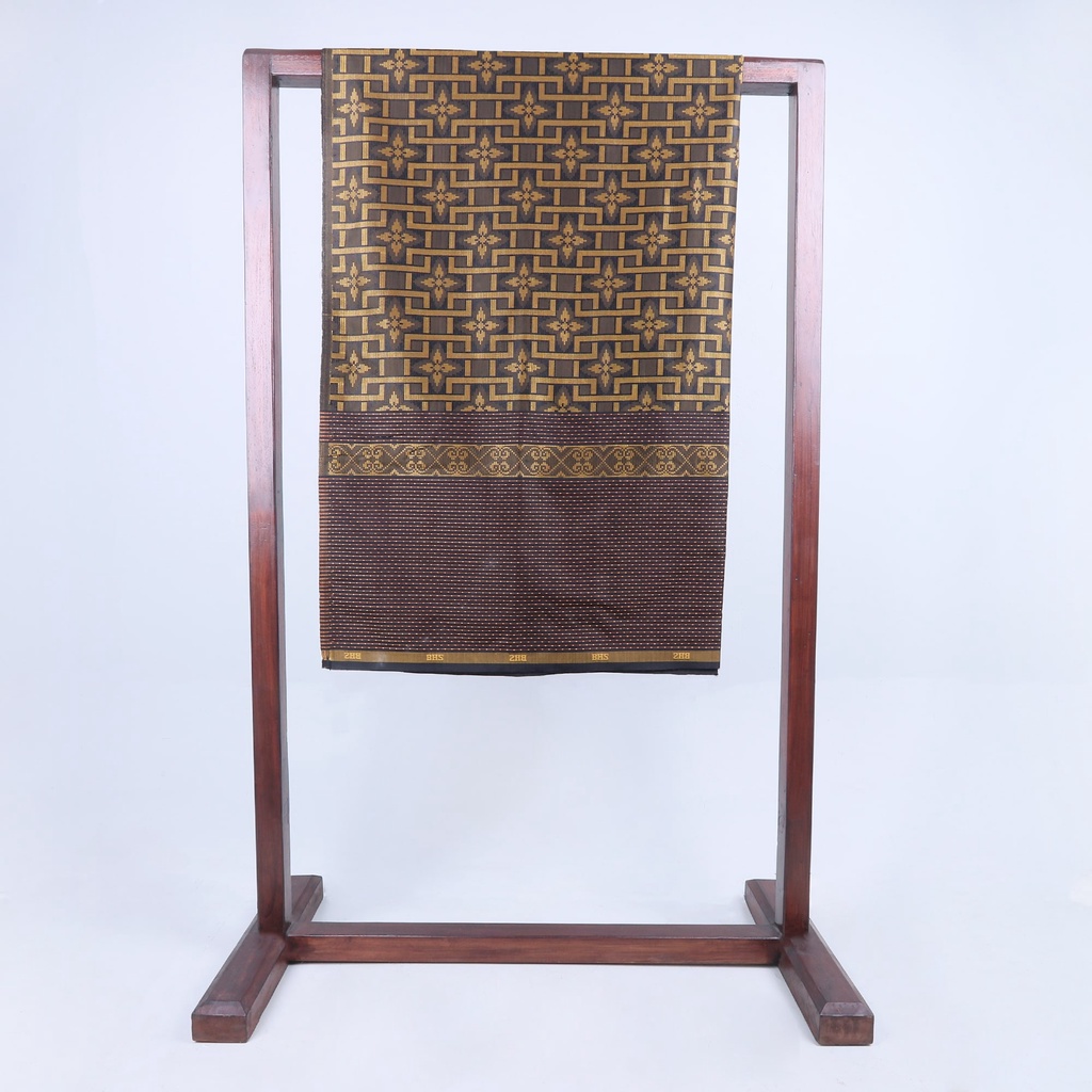 Jual Kain Batik BHS Excellent Motif Jacquard Warna Coklat Kuning ...