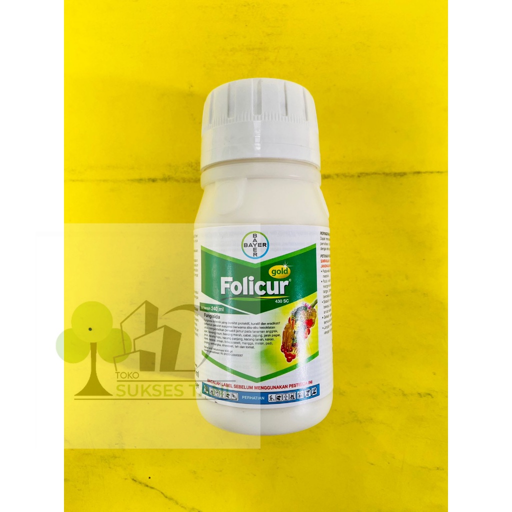 Jual Fungisida sistemik FOLICUR GOLD 430sc dari Bayer. kemasan 240ml ...