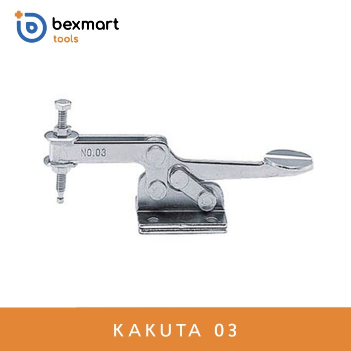 Jual No.03 Kakuta Japan Horizontal Handle Toggle Clamp | Shopee Indonesia