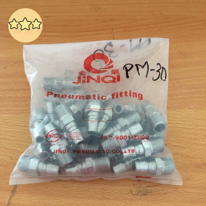 Jual QUICK COUPLER PM30 3/8" sambungan selang kompresor recoil kopler PM 30 | Shopee Indonesia