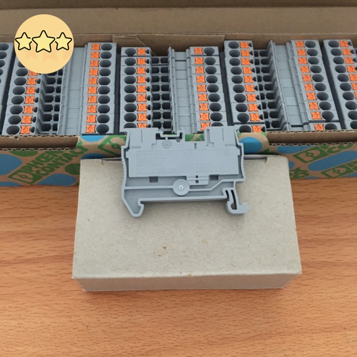 Jual ORI Phoenix Contact PT2,5 PT 2,5 Terminal Block PT 2.5 PT2.5 3209510 | Shopee Indonesia