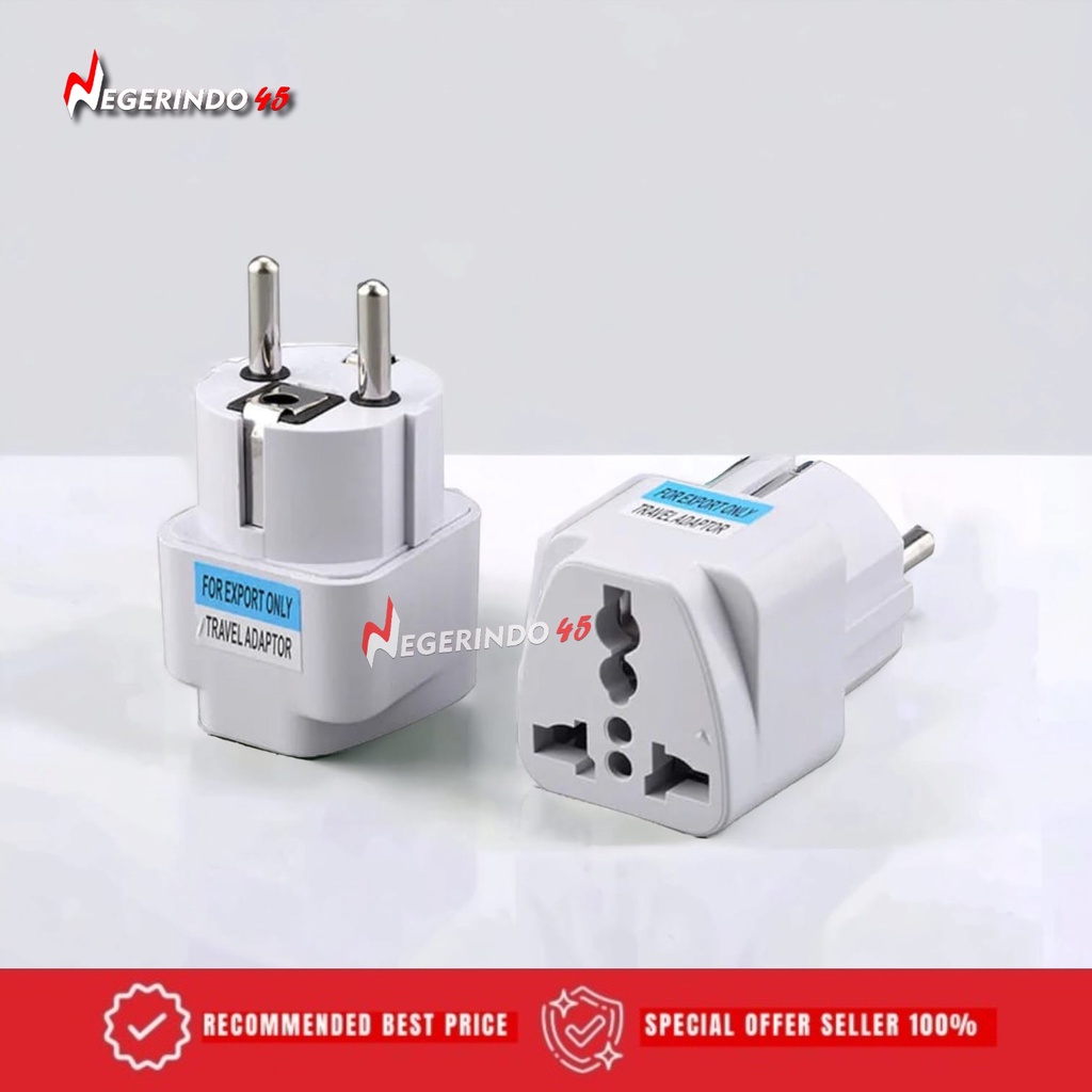 Jual OVER STEKER ADAPTOR TRAVEL UNIVERSAL STEKER ADAPTOR TRAVEL KAKI 3 KE 2 TRAVEL ADAPTER ...