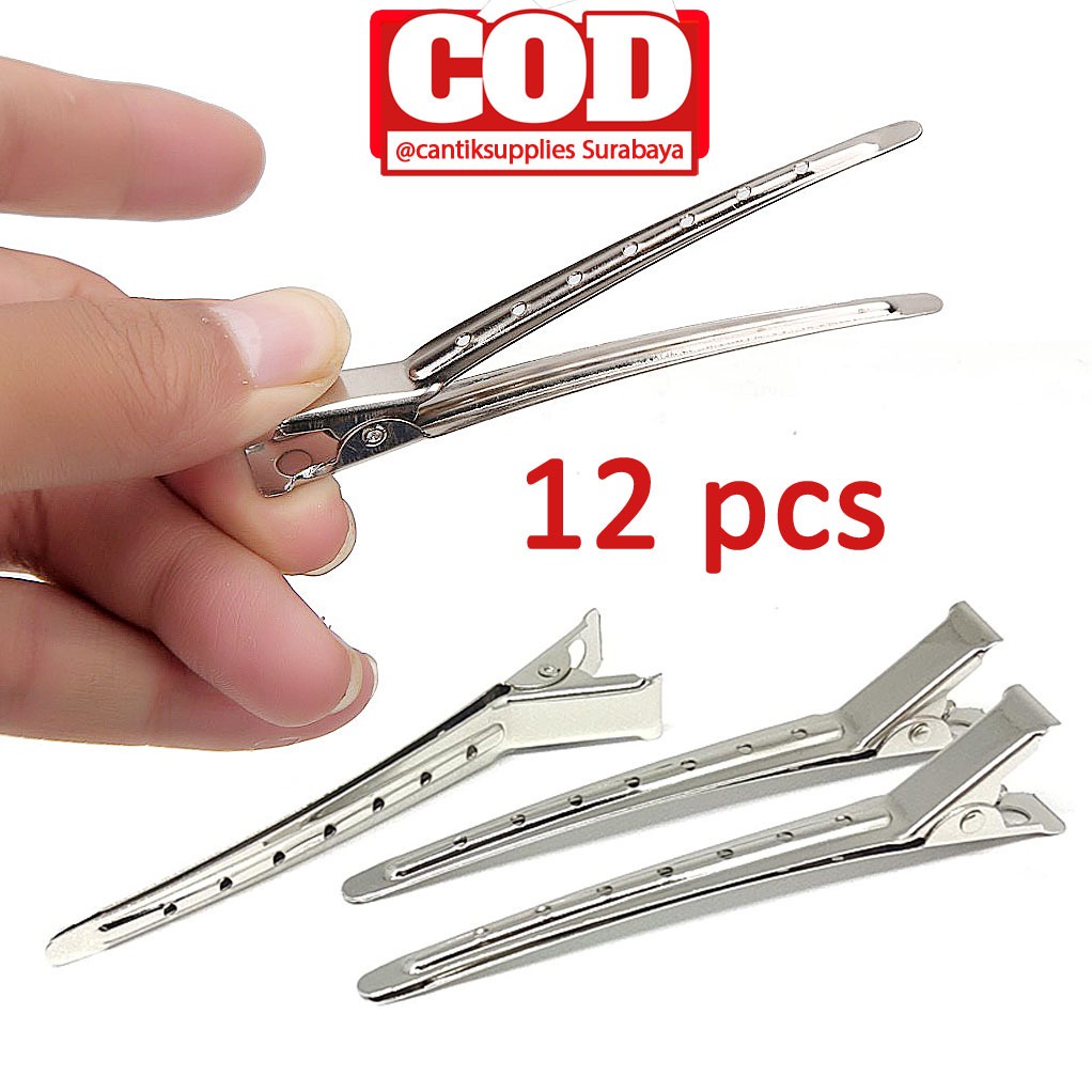Jual JEPIT POTONG RAMBUT STAINLESS / JEPIT BEBEK SANGGUL KECIL per ...