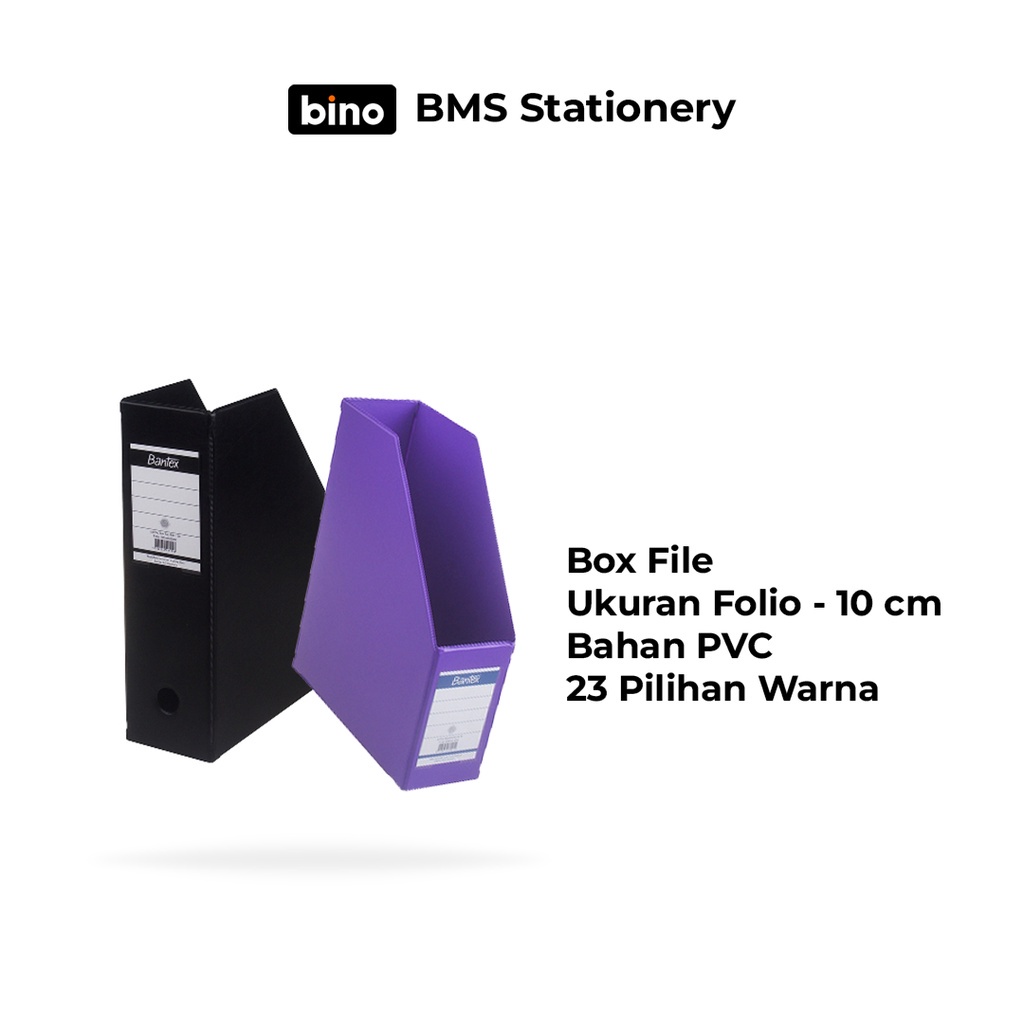 Jual [BMS Surabaya] Bantex Box File / Magazine File Ukuran Folio 10 cm ...