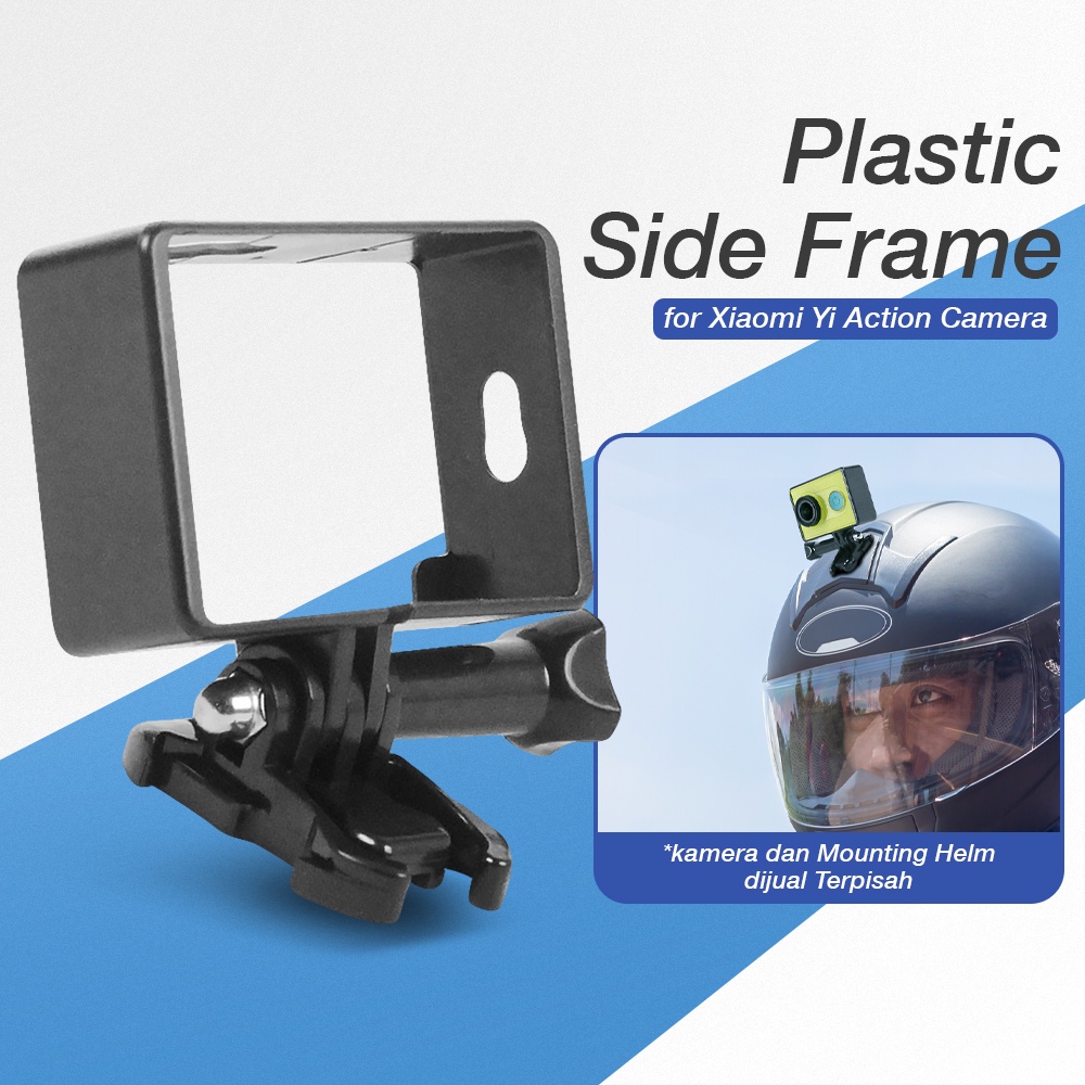Jual Casing Pelindung Camera Plastic Side Frame for Xiaomi Yi Action ...