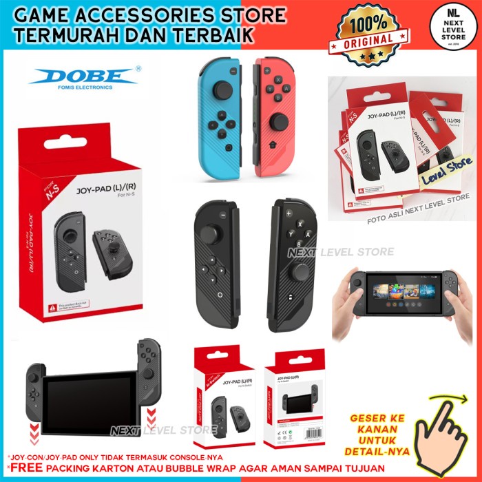 Jual DOBE Joy-pad TNS-19185 Joycon Joy-Con Nintendo Switch Controller | Shopee Indonesia
