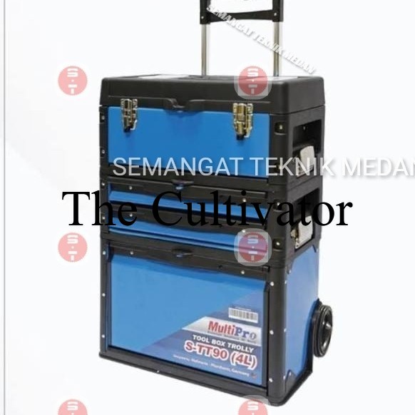 Jual Terbaik TROLLEY TROLI TOOL BOX RODA KOTAK PERKAKAS 4 SUSUN ...