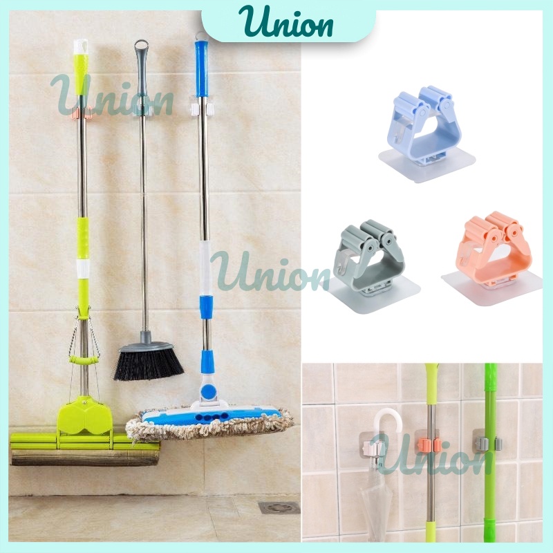 Jual Union-Gantungan Sapu Dan Pel Mop Suction Hanger / Gpenjepit ...