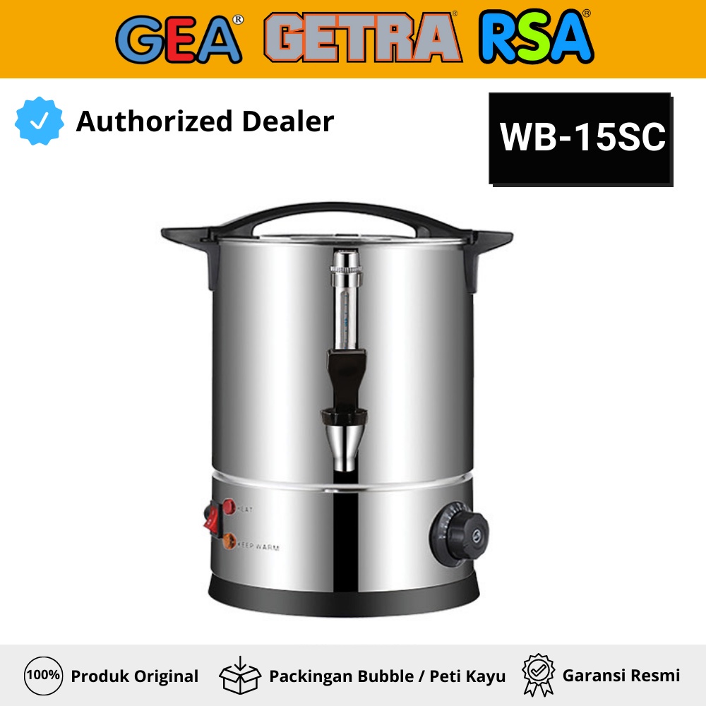 Jual GETRA WB 15SC WB-15SC CYLINDER WATER BOILER TEKO PEMANAS AIR 15 ...