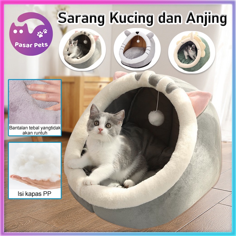 Jual Tempat Tidur Kucing Sarang Hewan Peliharaan Anjing Pet Bed Sarang ...