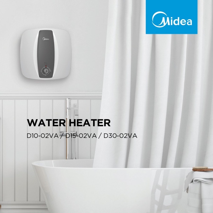 Jual Midea Water Heater Listrik 10 Liter 200 Watt D10-02VA | Shopee Indonesia