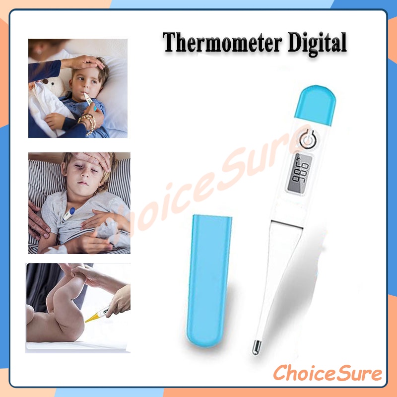 Jual Thermometer Digital / Bayi Anak termometer mulut ukur ketiak anus ...
