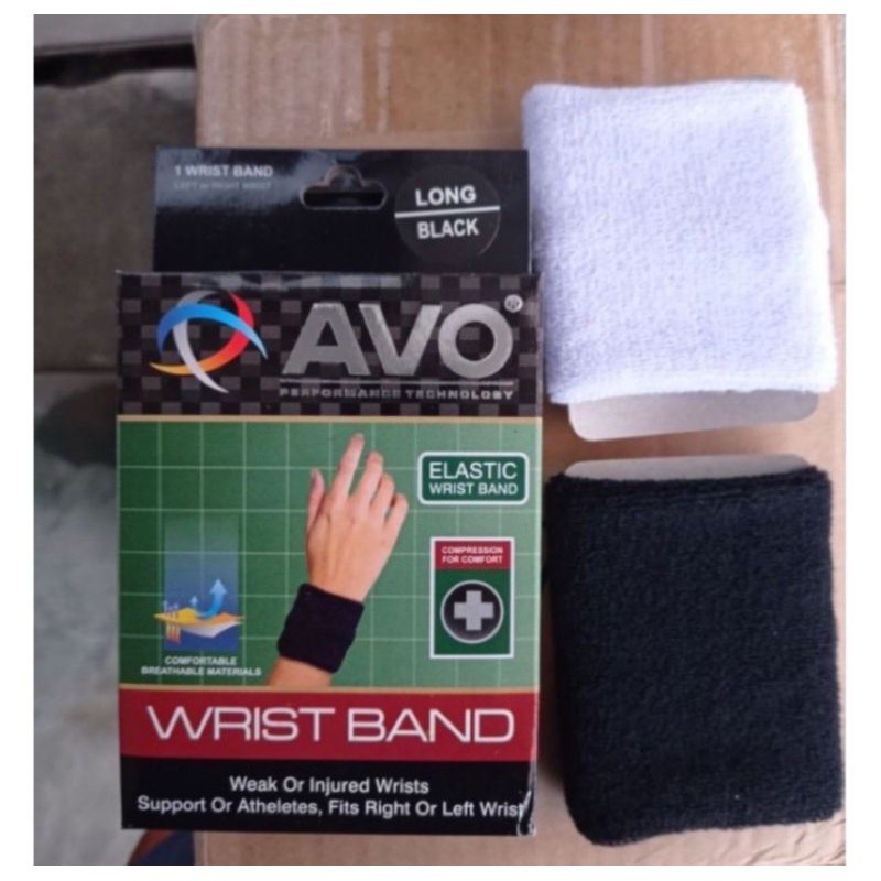 Jual Wrist Band AVO/Deker Pergelangan Tangan AVO ORI 10cm (1 PCS ...