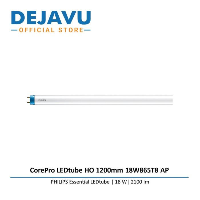 Jual Lampu PHILIPS Essential LEDtube CorePro LEDtube HO 1200mm 18W865T8 AP | Shopee Indonesia