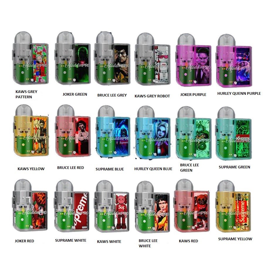 Jual ALADDIN BBOX TRANSLUCENT POD KIT 700MAH 13W ALADDIN BBOX ORIGINAL ...