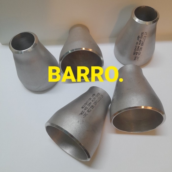 Jual Reducer Las Stainless 2 x 1-1/2 inch SS 304 SCH 10 /Reducer Concentric | Shopee Indonesia