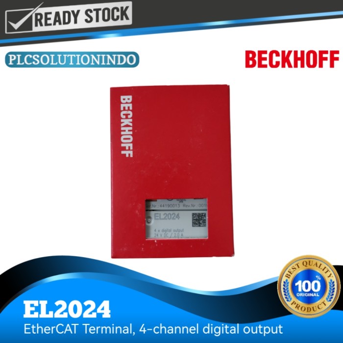 Jual BECKHOFF EL2024 | EtherCAT Terminal, 4-channel digital output | Shopee Indonesia