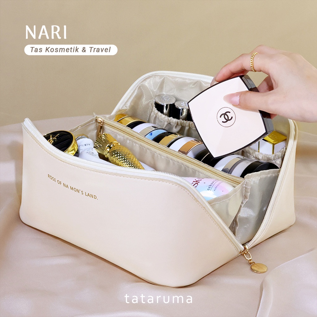 Jual TATARUMA Nari - Tas Make Up Travel Jumbo Toiletries Skincare ...