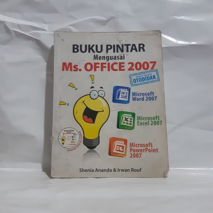 Jual BUKU PINTAR MENGUASAI MS. OFFICE 2007 BY SHENIA ANANDA #OXL ...