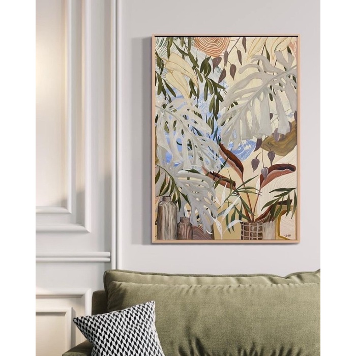 Jual lukisan abstark minimalis canvas | Shopee Indonesia