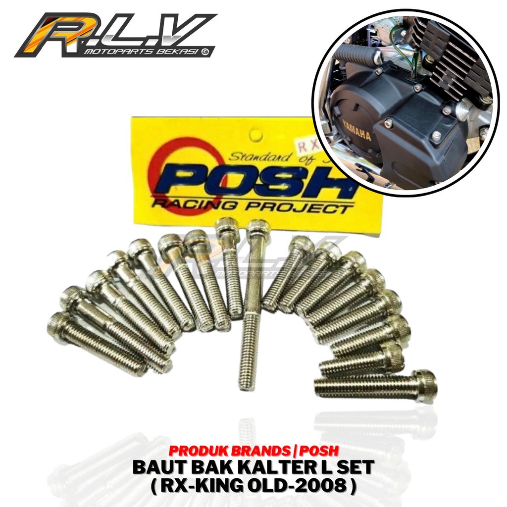 Jual Baut Blok L Bak Kopling RX King Baut Mesin Kanan Kiri Magnet Kopling Rx King Set Tinggal ...