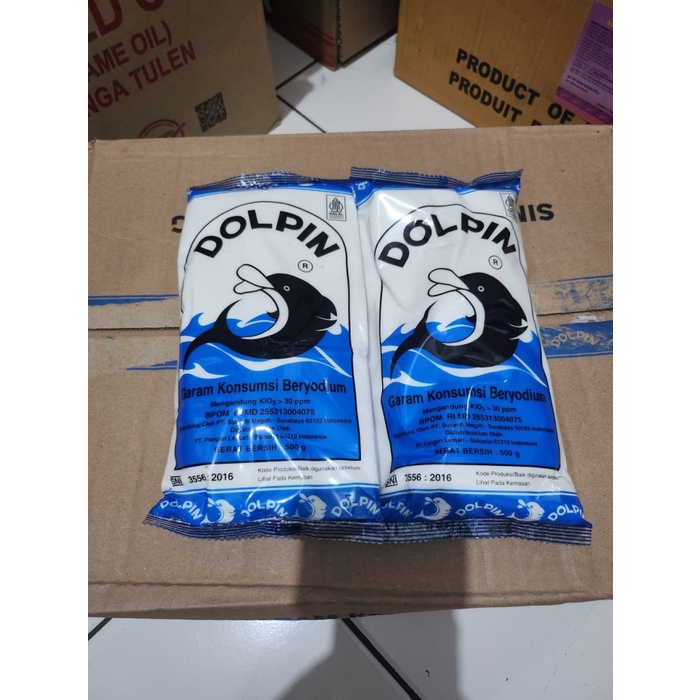 Jual Garam Dolphin 500gr | Shopee Indonesia