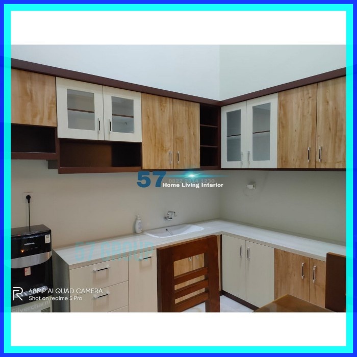 Jual Lemari Kitchen Set - Dapur Minimalis Modern Bahan Plywood HPL ...