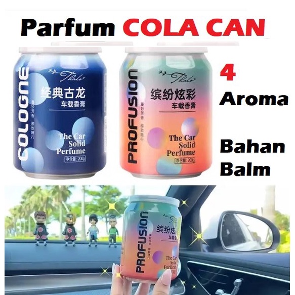 Jual Parfum mobil Balm COLA CAN kaleng pewangi car perfume air ...