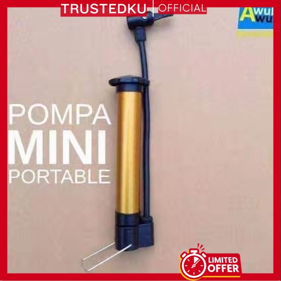 Jual Pompa Ban Mini Sepeda Ban Motor / Angin Bola Balon Pump Balon ...
