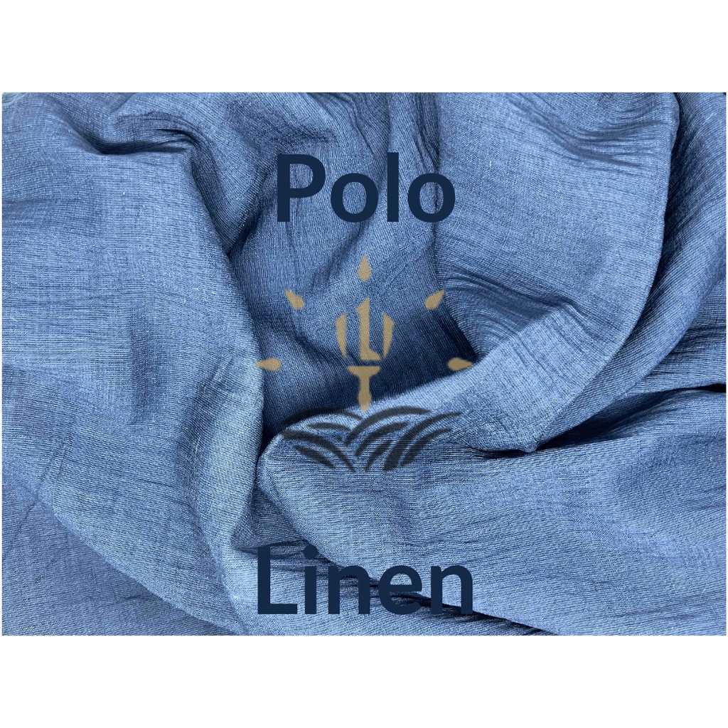Jual Kain Polo Linen Crinkle Kerut Lecek Premium Quality Import Lebar 1 ...