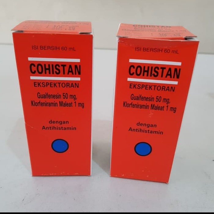 Jual Cohistan Ekspektoran Sirup 60ml/Obat Batuk | Shopee Indonesia