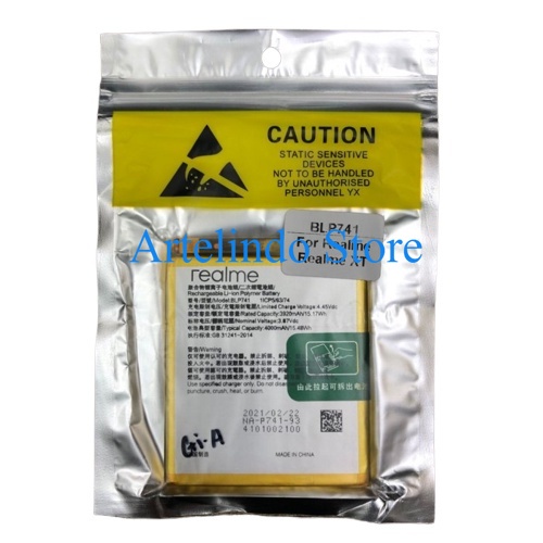 Jual Baterai Batre Battery Realme XT BLP741 100% Original Quality ...
