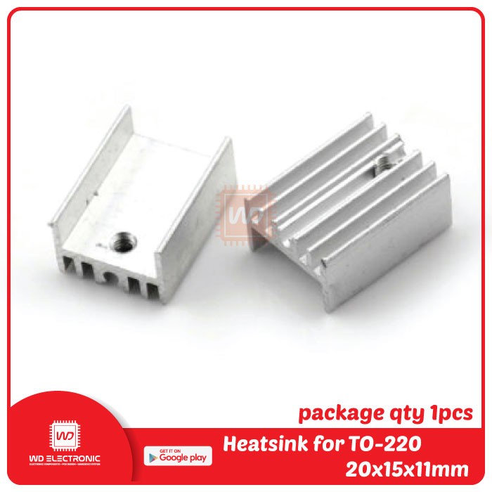 Jual Heatsink TO 220 pendingin untuk transistor to220 Heatsink ...