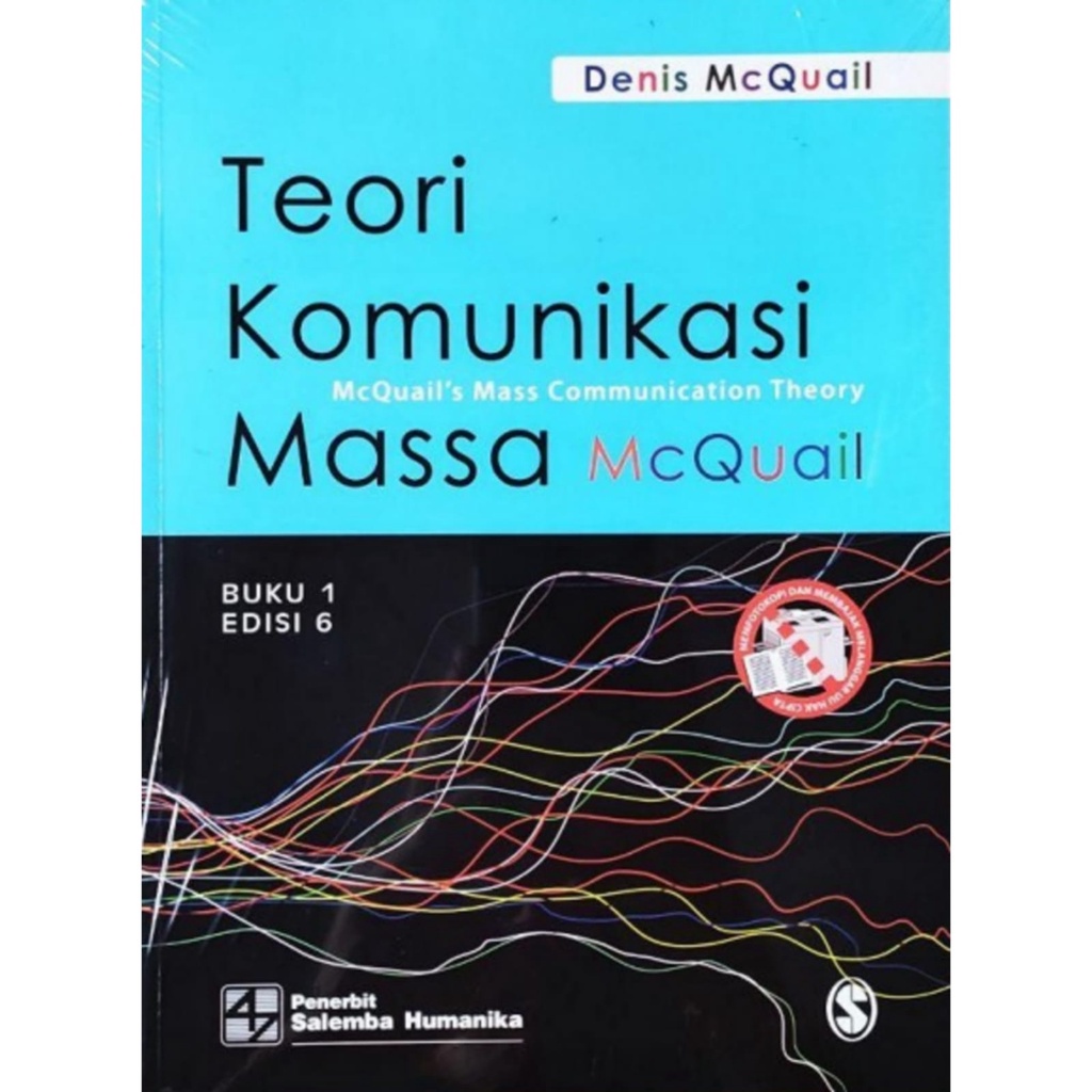 Jual Teori Komunikasi Massa buku 1 edisi 6 Denis McQuail | Shopee Indonesia