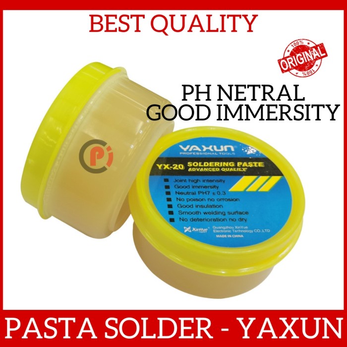 Jual Original YAXUN YX-20 80G / 150Gr Flux Pasta Solder Minyak Solder Rosin | Shopee Indonesia