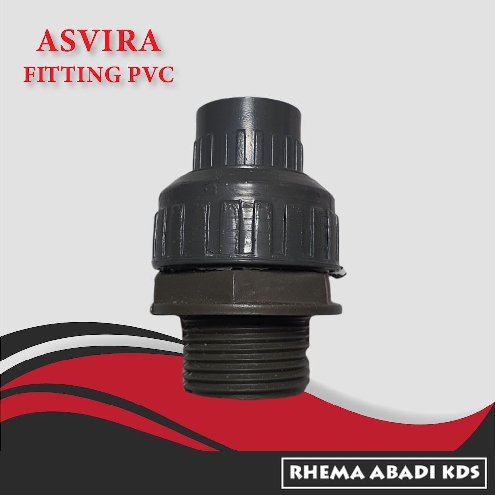 Jual Fitting Sambungan Pralon Pipa Pvc - Water Mur / Moor / Mor - 1" x ...