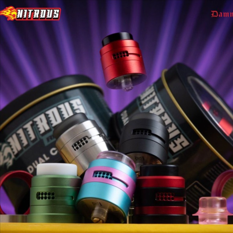 Jual NITROUS RDA DUAL CAP ONLY RDA NITROUS BY KOKO SARANG 100% ...
