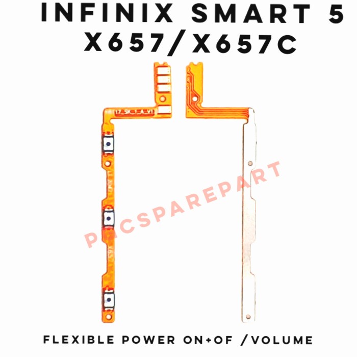 Jual Original Flexible Connector Volume Power On of Infinix X657 ...