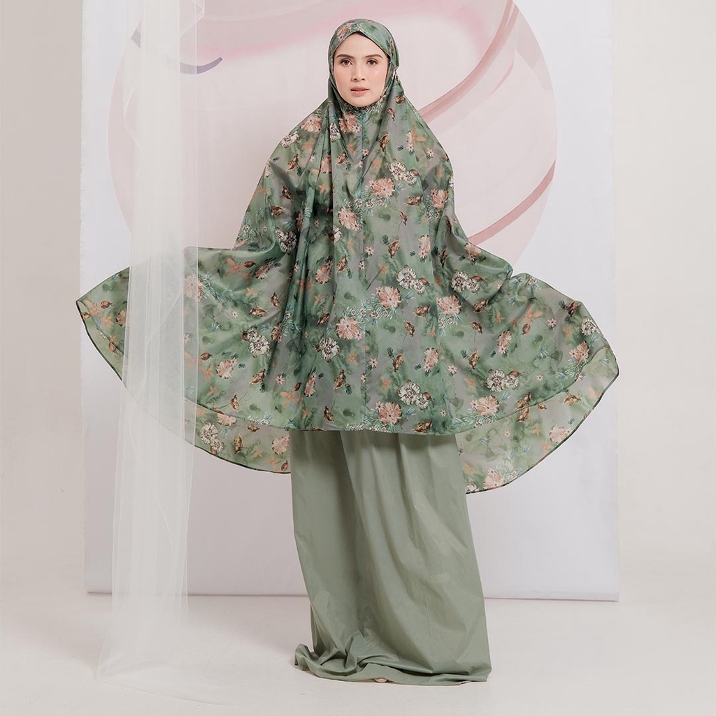 Jual ALIF MUKENA MINI MOTIF PARASUT PREMIUM KOREA TRAVEL - LAUREL GREEN ( MKN-P02-007 ) | Shopee ...