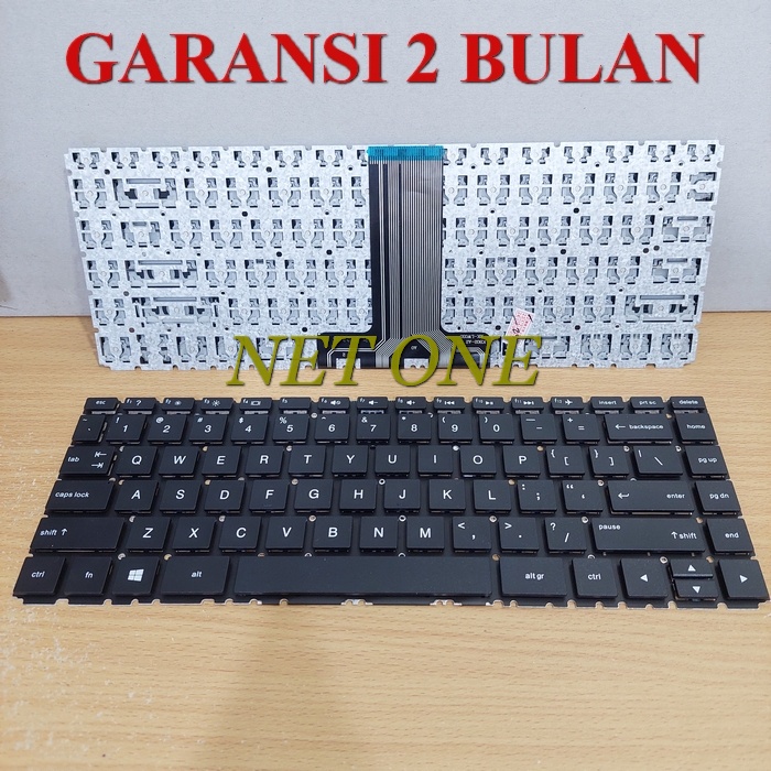 Jual Keyboard Laptop Hp 14-bw 14-BS 14-BW TPN Q186 Q187 240 G6 SERIES ...